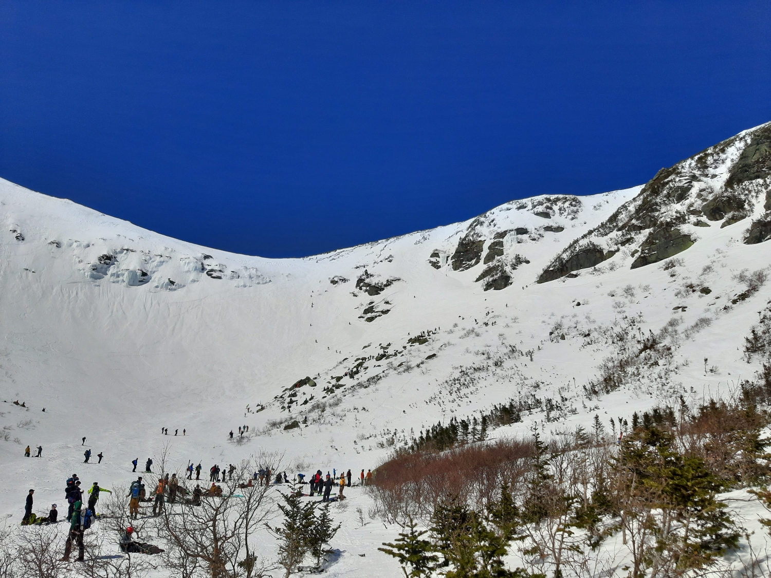 Sliding Fall; Right Gully, Tuckerman Ravine – Mount Washington ...